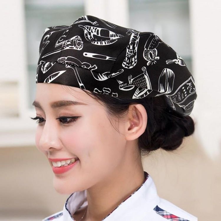 단정한 조리모자 베레모 주방모자일러스트 홈플러스 택배배송