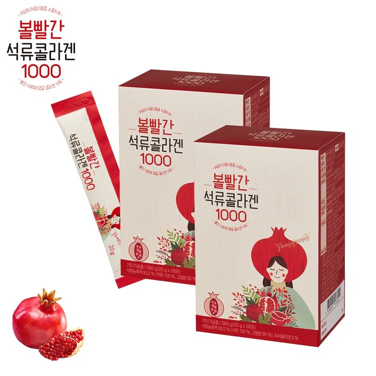 볼빨간 석류콜라겐1000 2박스 20g X 56포 홈플러스 택배배송