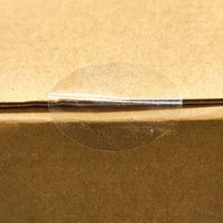 투명 롤 포장스티커 제품포장 봉인 원형스티커 25cm 홈플러스 택배배송