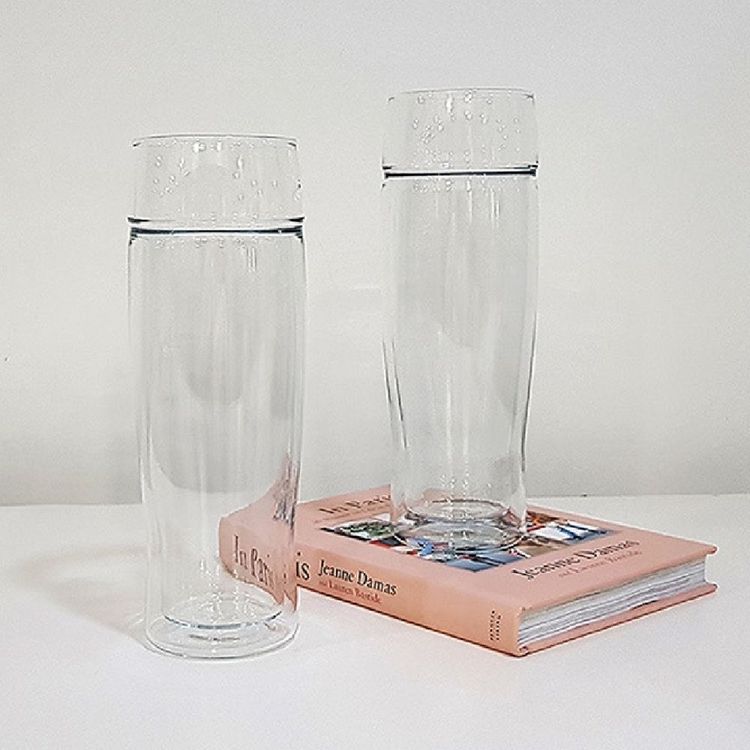 시맥스 Nc18446bf9d 내열 유리 이중 맥주잔 500ml 2p 맥주잔 물컵 홈플러스 판매자택배