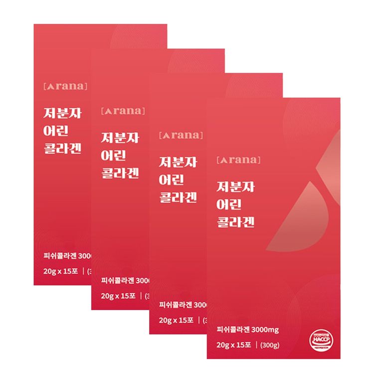 초저분자 264da 3000mg 어린 피쉬 콜라겐 아미노 먹는히알루론산 엘라스틴 4박스 홈플러스 택배배송