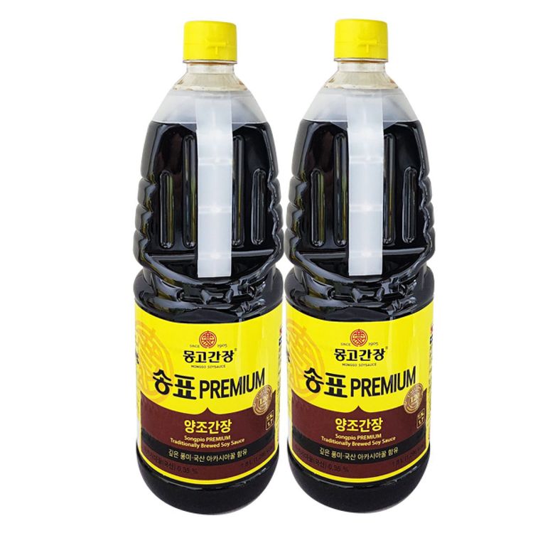 몽고 송표 프리미엄 간장 18l X 2개 홈플러스 택배배송