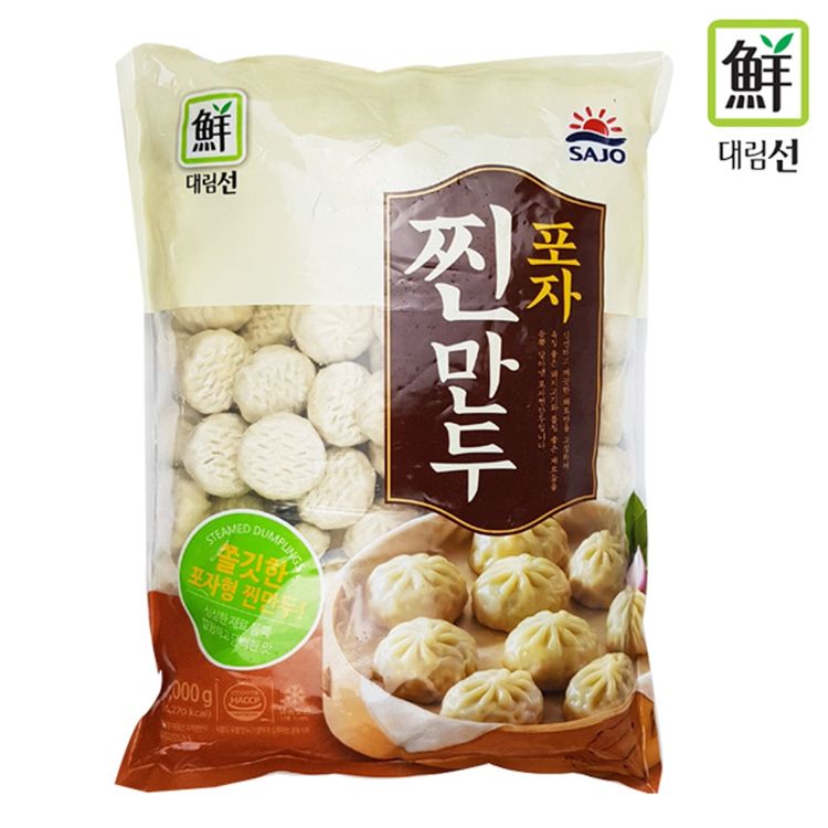 사조대림 오양 즉석포자 찐만두 3kg 홈플러스 택배배송