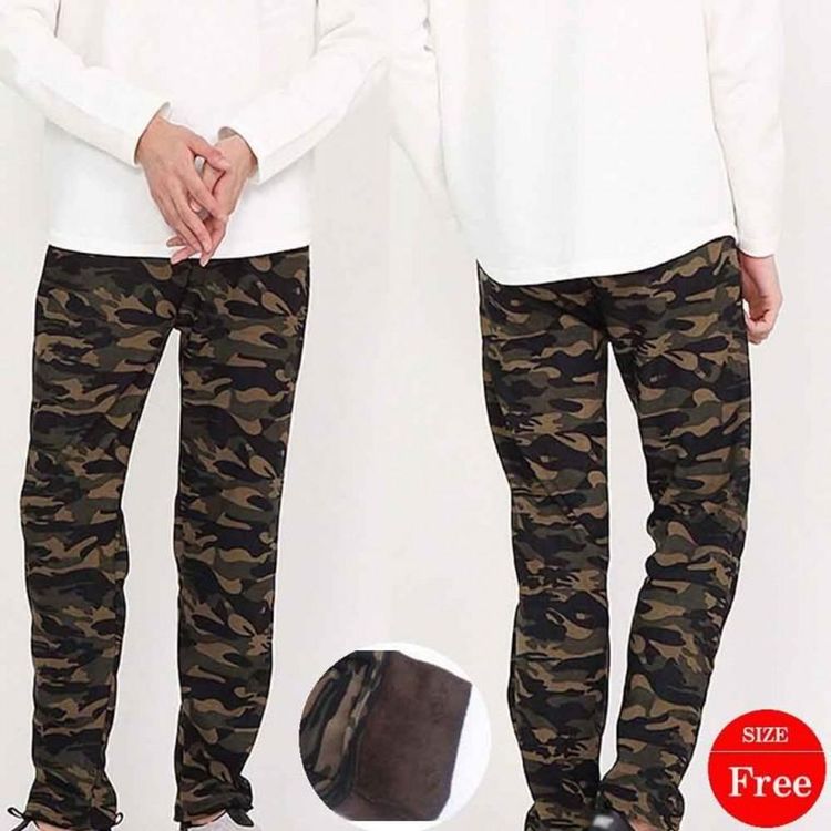 남성용 융털 기모바지 밀리카키 Free 홈플러스 택배배송
