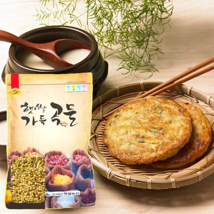 햇쌀푸드 국산 맛있는 깐 녹두 콩 1kg 국내산 깐녹두 건강한 초록콩 홈플러스 택배배송