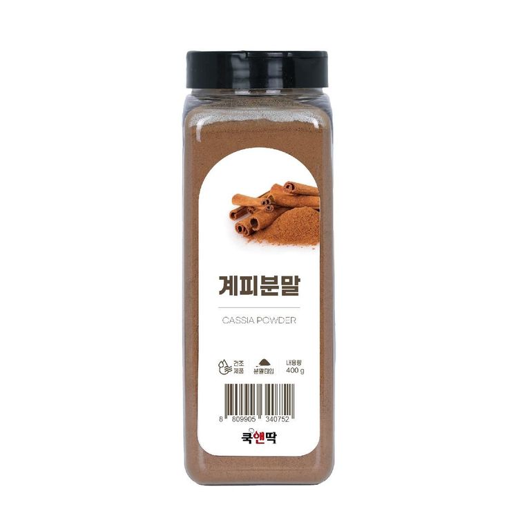 쿡앤딱 계피분말 400g 식자재 대용량 홈플러스 판매자택배