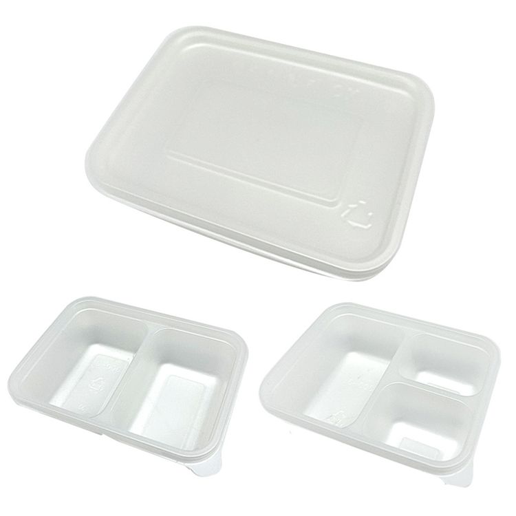 미니 사각 다용도 용기 전자렌지 가능 뚜껑포함 3칸 300ml 600개 홈플러스 택배배송