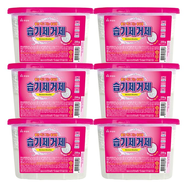 물만먹고가는옹달샘 습기제거제 250g X 6개 홈플러스 택배배송