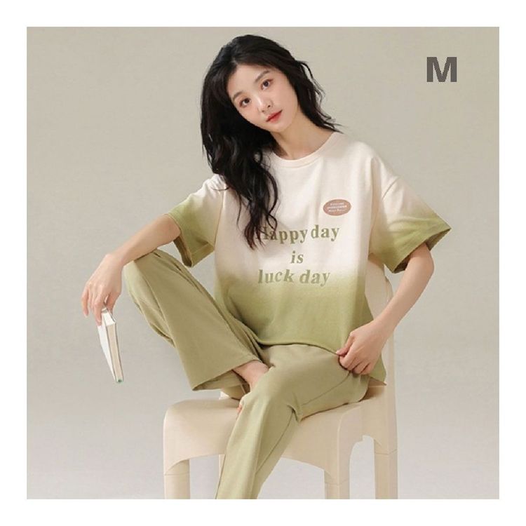 여성 Ilynckoh 편한 홈웨어 잠옷 세트 M 반팔티 바지 실내복 홈플러스 판매자택배