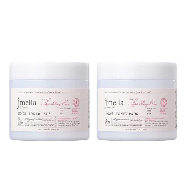 제이멜라 인 프랑스 스파클링 로제 토너 패드 70매2개 150ml 홈플러스 택배배송