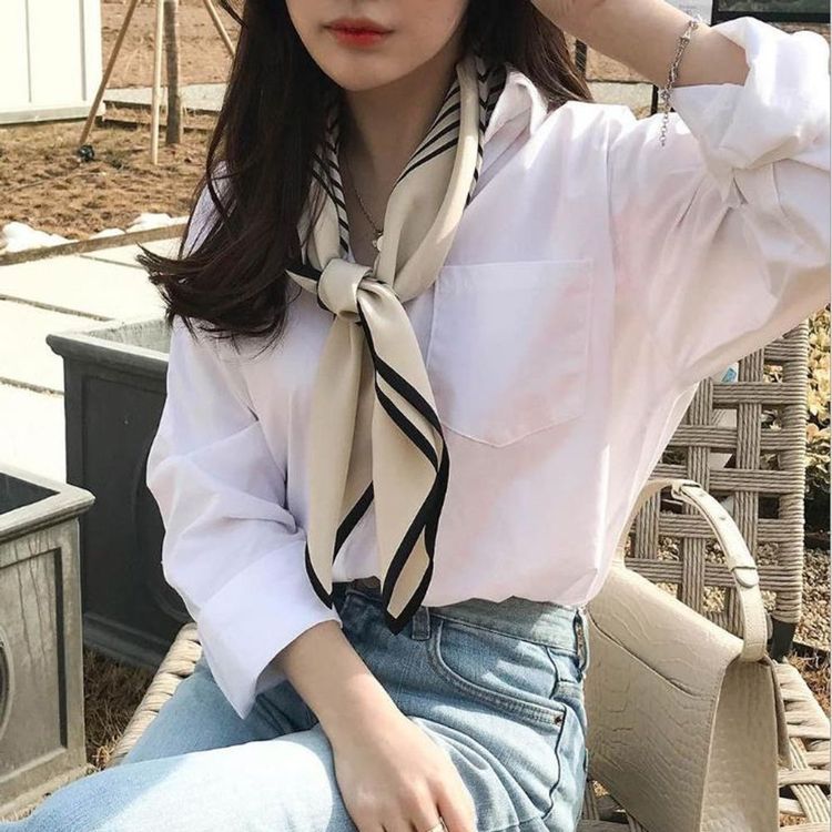 키밍 스트라이프 스카프 페션소품 목도리 머리띠 홈플러스 택배배송