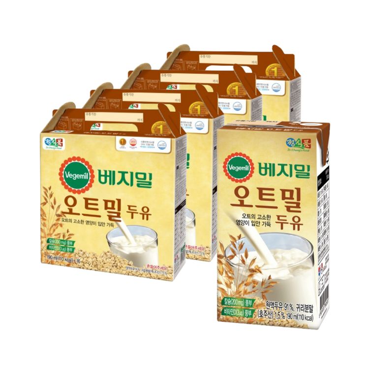 [11월 특가] 오트밀 두유 190ml*16입*4박스 (총64입) | 홈플러스 판매자택배