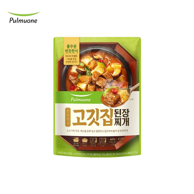 풀무원식품 반듯한식 고깃집 된장찌개 460g 홈플러스 택배배송