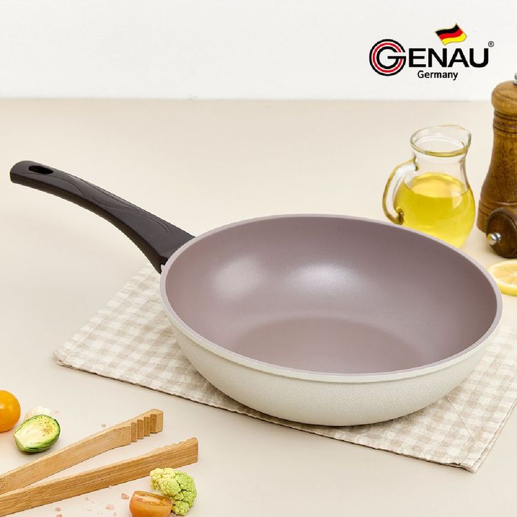 Genau 독일 제너 쿡인 Ih 티타늄코팅 궁중팬 28cm 홈플러스 택배배송