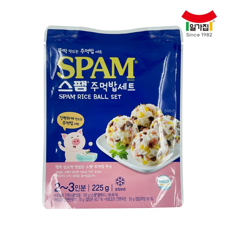 푸른들 바로요리 스팸주먹밥세트 홈플러스 택배배송