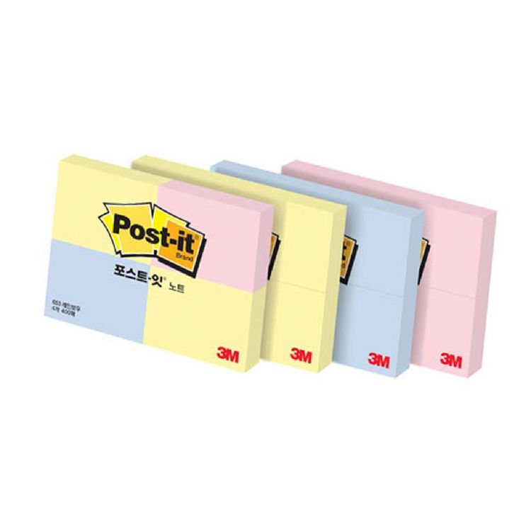 3m 포스트 잇 노트 러블리핑크 51x38mm 1p 접착식 홈플러스 택배배송