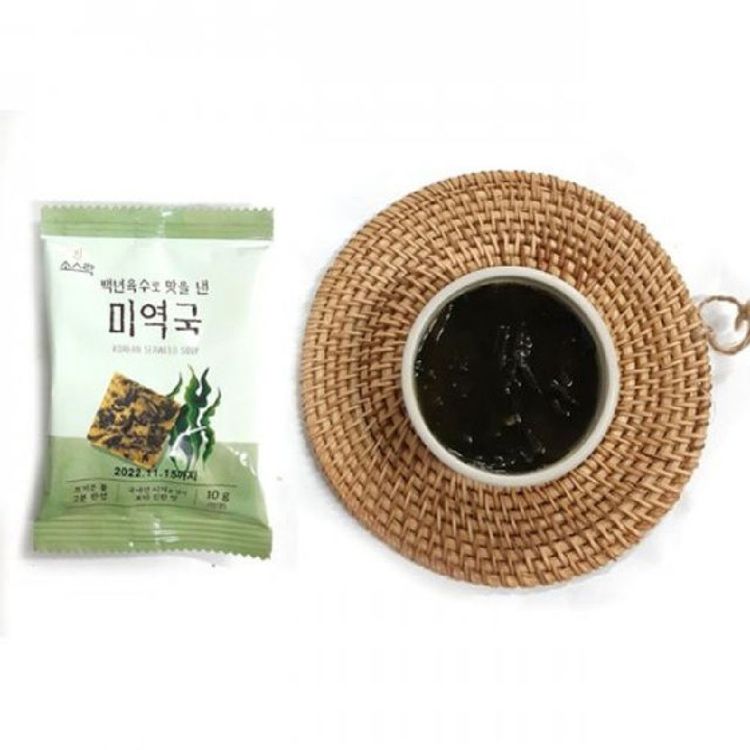 Te 즉석국 동결건조 블럭국 미역국 5p 홈플러스 택배배송
