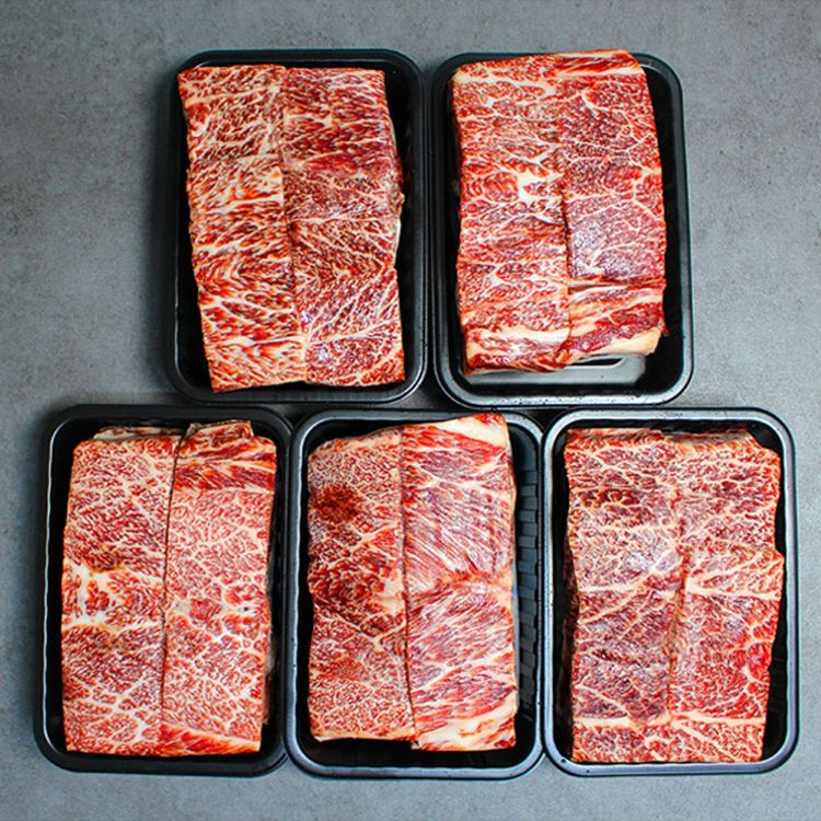 한성가횡성한우 정품 횡성한우 명품프리미엄 찜갈비세트 1호 4kg찜갈비 800g X 5 홈플러스 택배배송