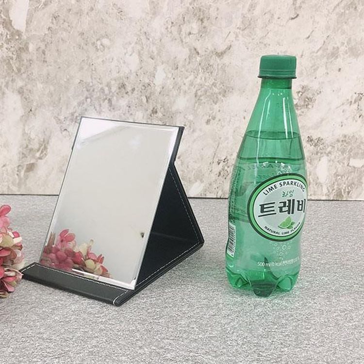 가죽pu 접이식거울 125x17 거울 사각거울 화장대거울 홈플러스 택배배송