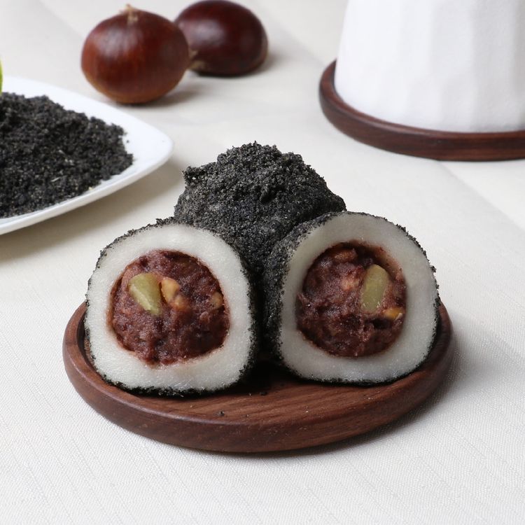 박참봉찰떡쿵 왕 모찌 찹쌀떡 흑임자 견과 60g X 6개 360g 홈플러스 택배배송