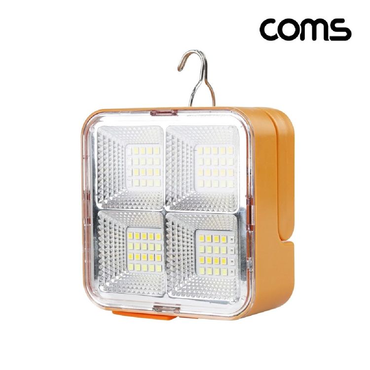 Coms 태양광 충전 멀티 Led 랜턴 Led태양광충전렌턴 Led랜턴 Led렌턴 충전식랜턴 홈플러스 택배배송