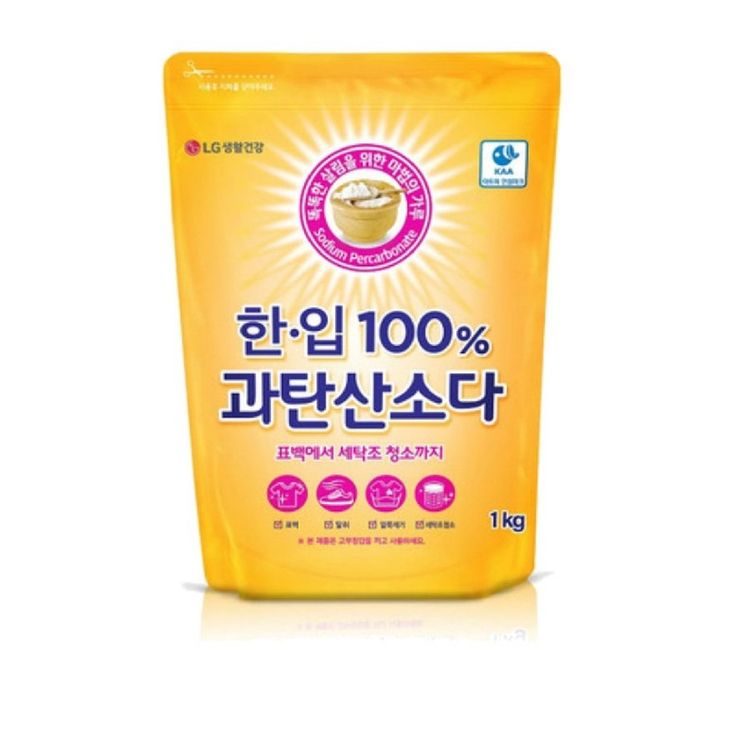 Lg생활건강 한입 과탄산소다 천연세제 리필 1kg 홈플러스