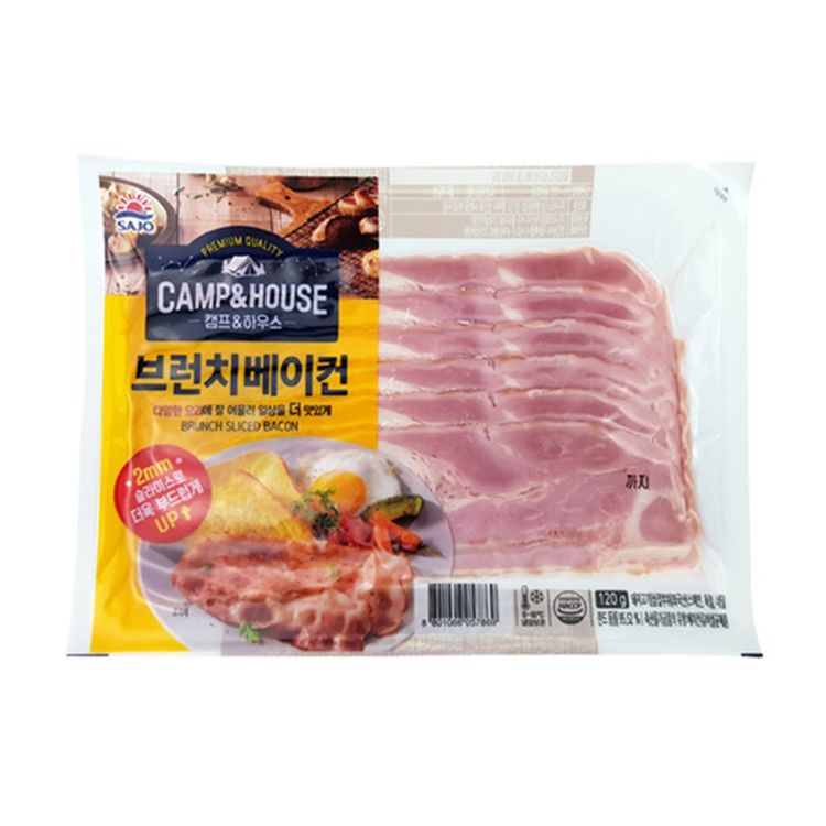 푸른들마켓 사조 브런치베이컨120g 홈플러스 택배배송