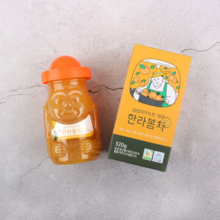 제주 설렘이가득한 한라봉차 520g 제주차 과일청 답례품 특산품 홈플러스 판매자택배