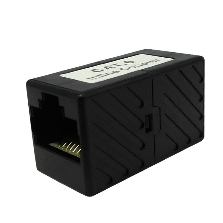 Cat6 Rj45 커플러 블랙 8p8c 랜케이블 랜선 연장 잭 홈플러스 택배배송