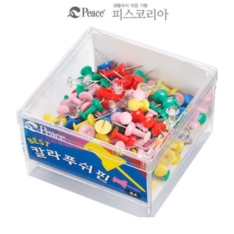 평화 실용적인 N7073758233 핀류 B4 칼라푸쉬핀 44298 홈플러스 택배배송