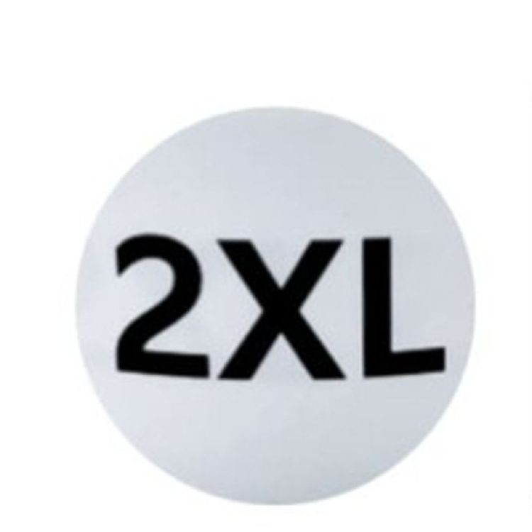 2xl 옷사이즈 스티커 모자 의류 치수 라벨 스티커1롤 홈플러스 택배배송