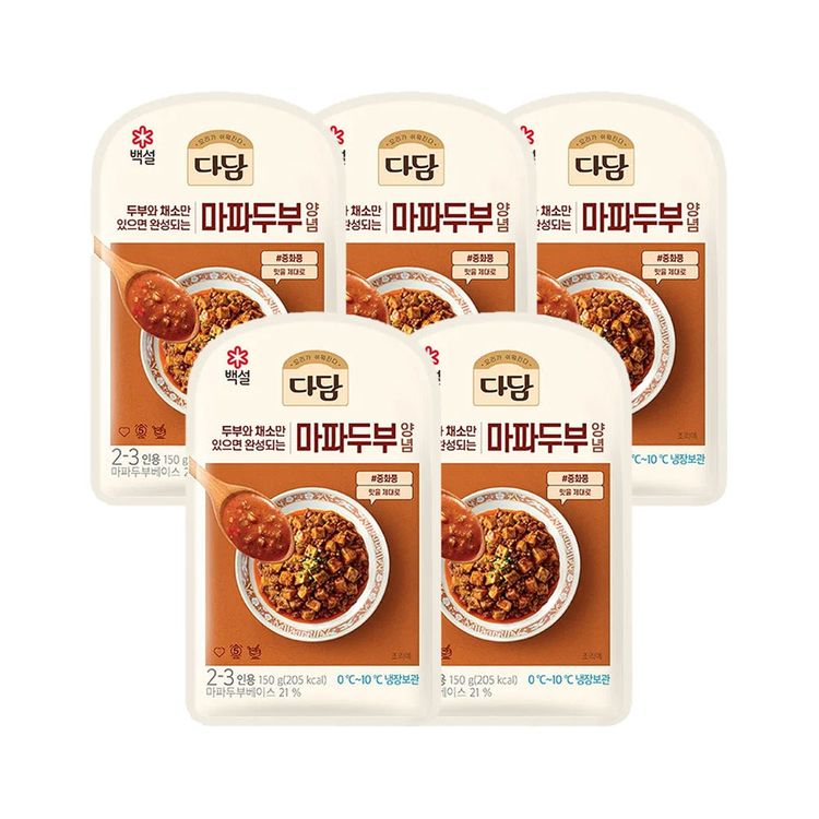 다담 마파두부 양념 150g X5개 홈플러스 택배배송