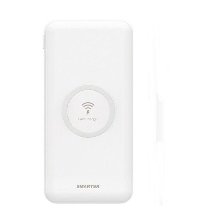 고속 유무선 보조배터리 화이트 Stpb Qw10 스마텍 홈플러스 택배배송
