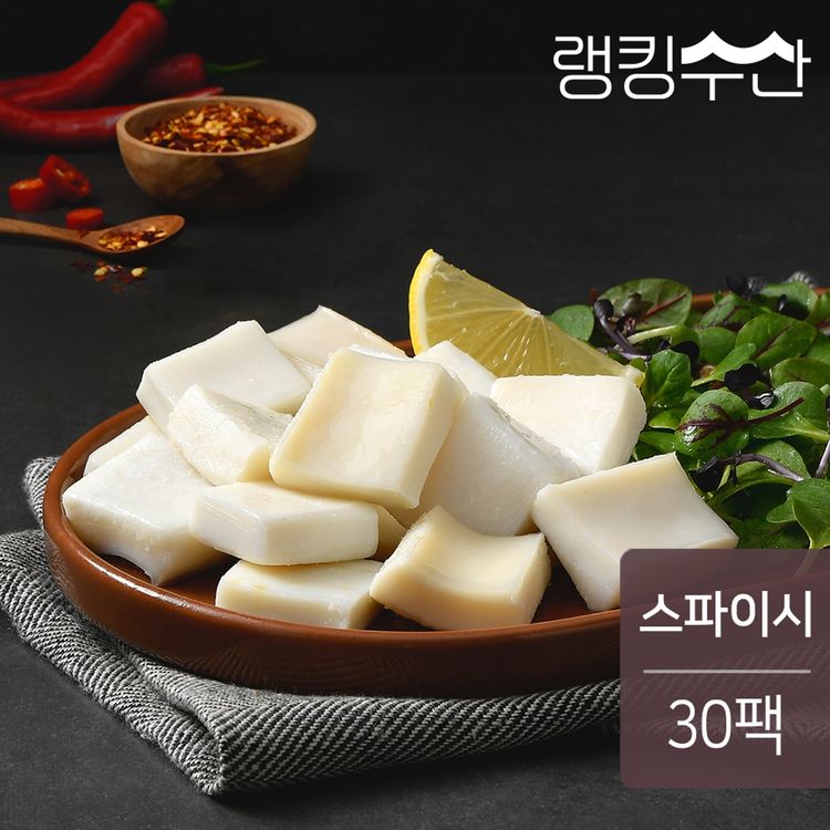 랭킹수산 한입 쏙 스팀오징어 스파이시 80gx30팩24kg 홈플러스 택배배송