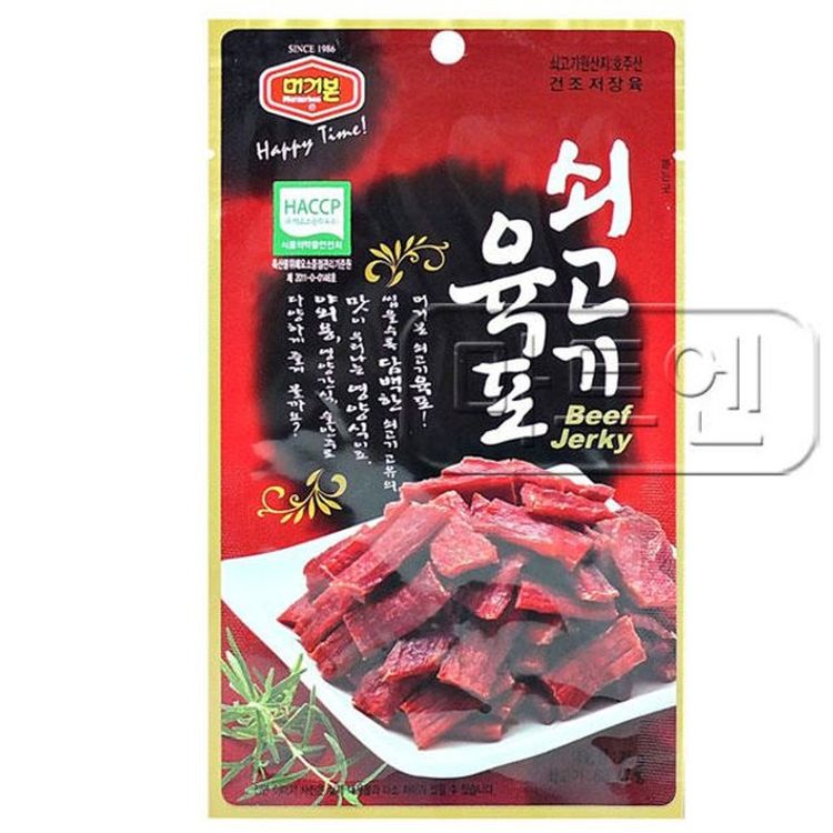 머거본 쇠고기육포 봉지25g 10개 홈플러스 택배배송
