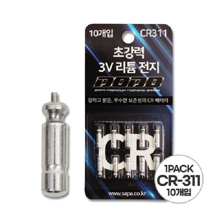 싸파 도도 초강력 3v 리튬전지 Cr311 10개입 리필전지 홈플러스 택배배송
