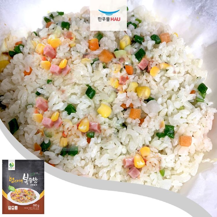 한우물 한끼해줘 햄야채볶음밥 300g X10봉 홈플러스 택배배송