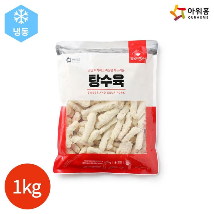 1007180 행복한맛남 탕수육 1kg 홈플러스 택배배송