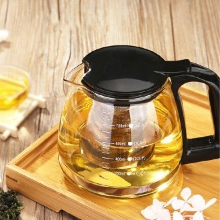 리빙그로 블랙핸들 유리 차포트 750ml 홈플러스 택배배송