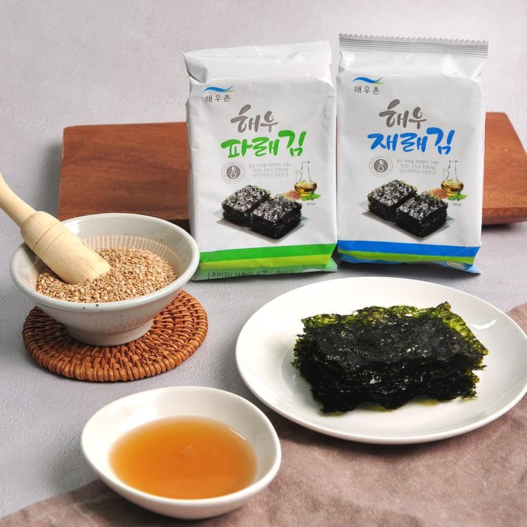 해우 조미 도시락김파래김 4gx16봉 3팩 총 48봉 홈플러스 택배배송