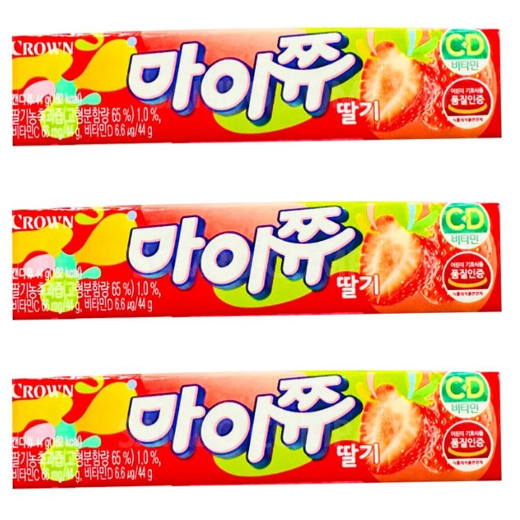 마이쮸 딸기맛 3개 홈플러스 택배배송