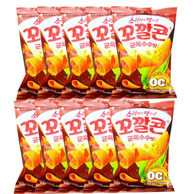 롯데 꼬깔콘 군옥수수맛 10개 홈플러스 택배배송