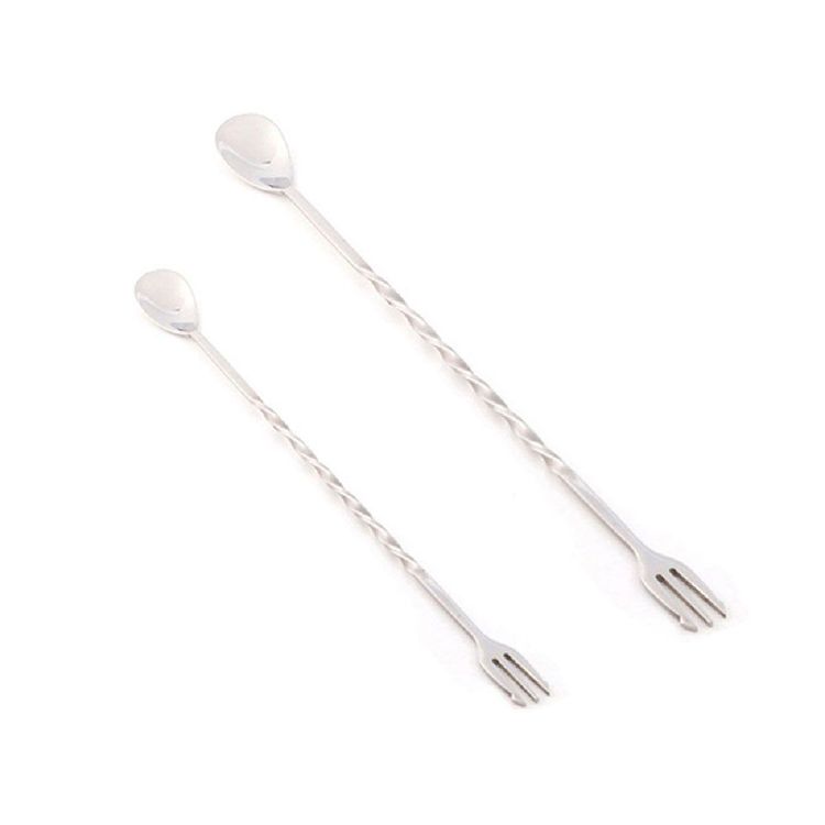 스텐 N8241c0dd92 바 스푼 33cm X2개 음료 카페 칵테일 롱 머들러 홈플러스 택배배송