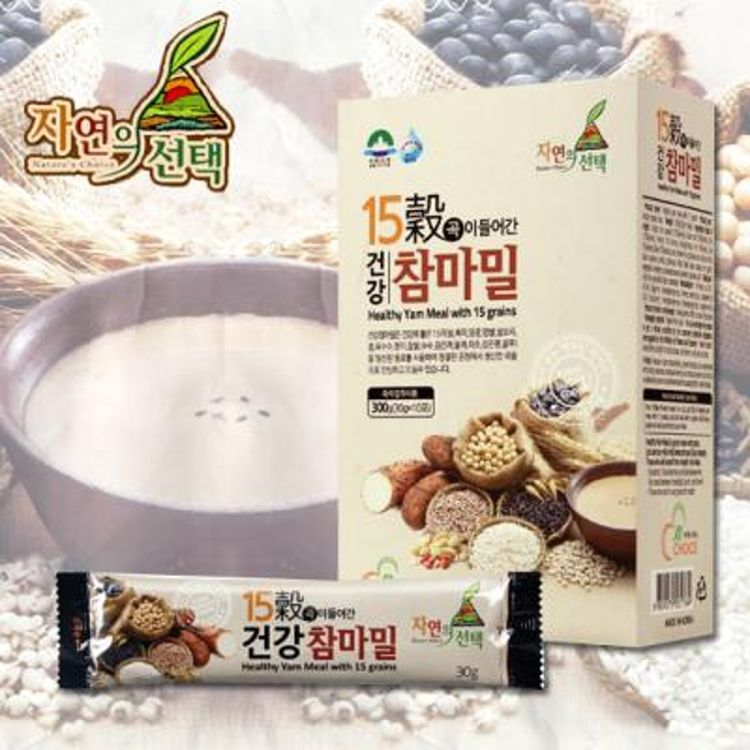 자연의선택 15곡이 들어간 건강참마밀 300g 스틱형 30gx10포 홈플러스 택배배송