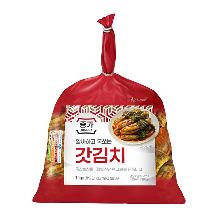 대상 종가집 돌산 갓김치 1kg 홈플러스