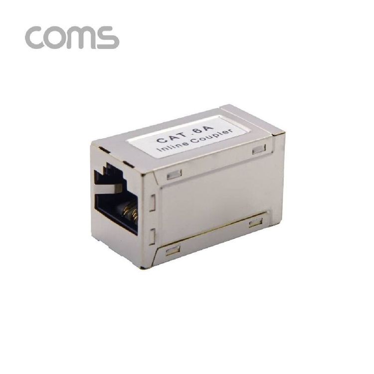 Coms 커플러rj45 I형 8p8c Stp Inline Cat6a Metal 홈플러스 택배배송