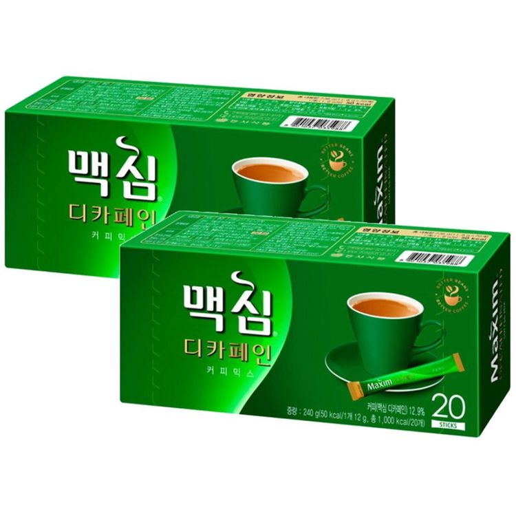동서 맥심 디카페인 커피믹스 40t 20개입x2개 홈플러스 택배배송