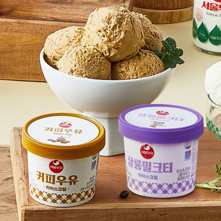 서울우유 아이스크림 100ml X20개 작은컵밀크티커피 홈플러스 택배배송