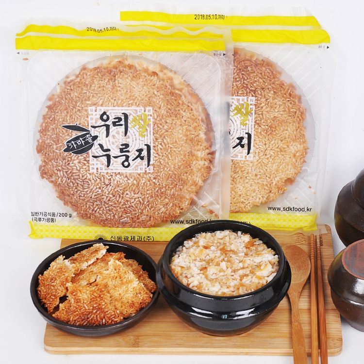 전통식품인증 우리쌀로 만든 구수한 누룽지 200g 5개 홈플러스 택배배송