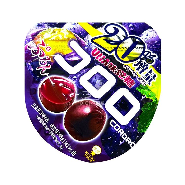 코로로 과일맛 젤리 그레이프 48g 1개 홈플러스 택배배송